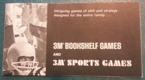 3M Bookshelf Games and 3M Sports Games Booklet (Photo) | Charlie R ...